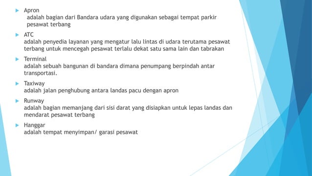 contoh layout bandara udara di dunia | PPTX