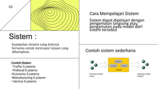 pemodelan sistem | PPTX