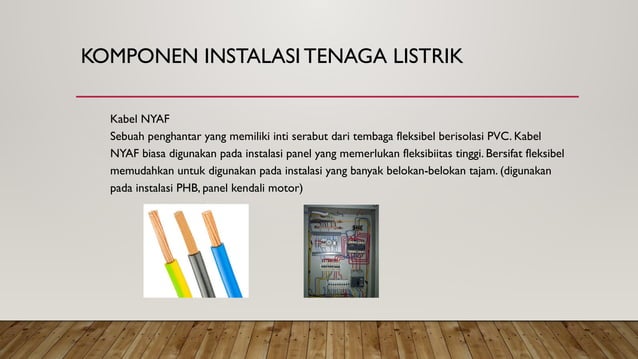 kelompok 5.pptx instalasi listrik 1 fasa | PPTX