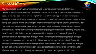 POTENSI LINGKUNGAN SUMBER DAYA ALAM TAMBANG | PPTX