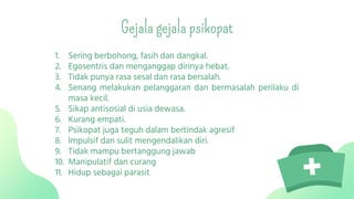 Psikopat - biokimia medis | PPT