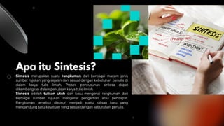 Ringkasan, Abstrak, dan Sintesis (Pengertian, Contoh, dan Kaidah ...