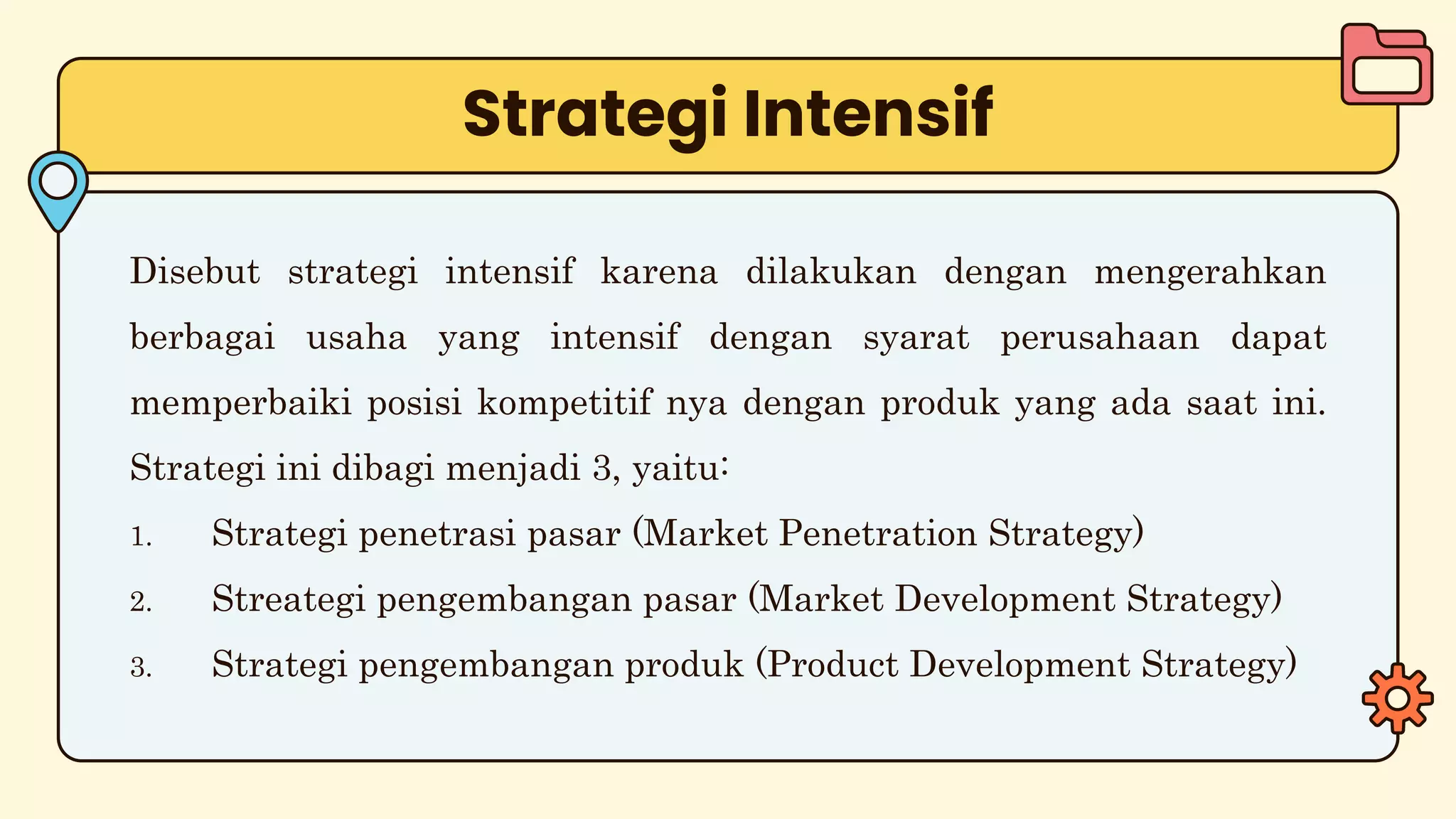 Tipe Strategi - Kelompok 5 | PPTX