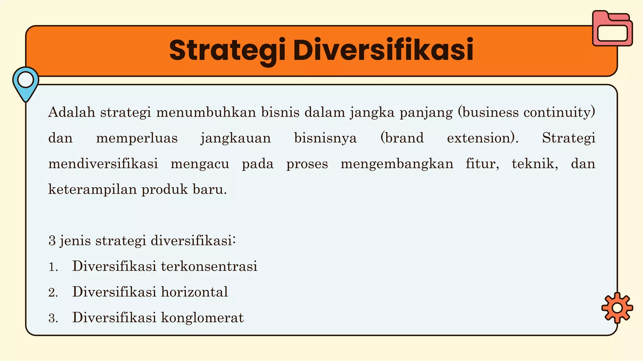 Tipe Strategi - Kelompok 5 | PPT