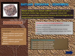 Batuan Endapan