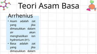 Materi Asam Basa dan indikator asam basa | PPTX