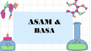 Materi Asam Basa dan indikator asam basa | PPTX