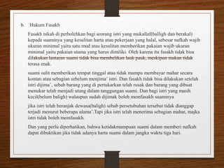 Fikih - Talaq, Khuluk, Fasakh, Iddah dan Rujuk | PPTX