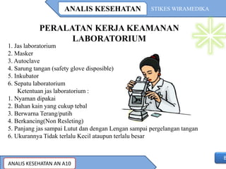 K3 and Patient Safety "K3 yang baik dan benar" | PPTX