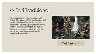 Jenis keberagaman budaya pulau Papua Kelompok 5 Kelas VII D.pptx