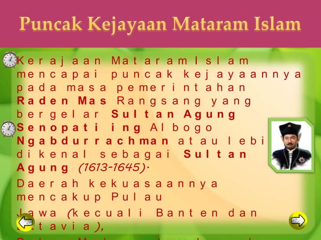Kelompok 5 Kerajaan Mataram Islam (Sejarah kelas II SMA/MA ~ Kerajaan ...