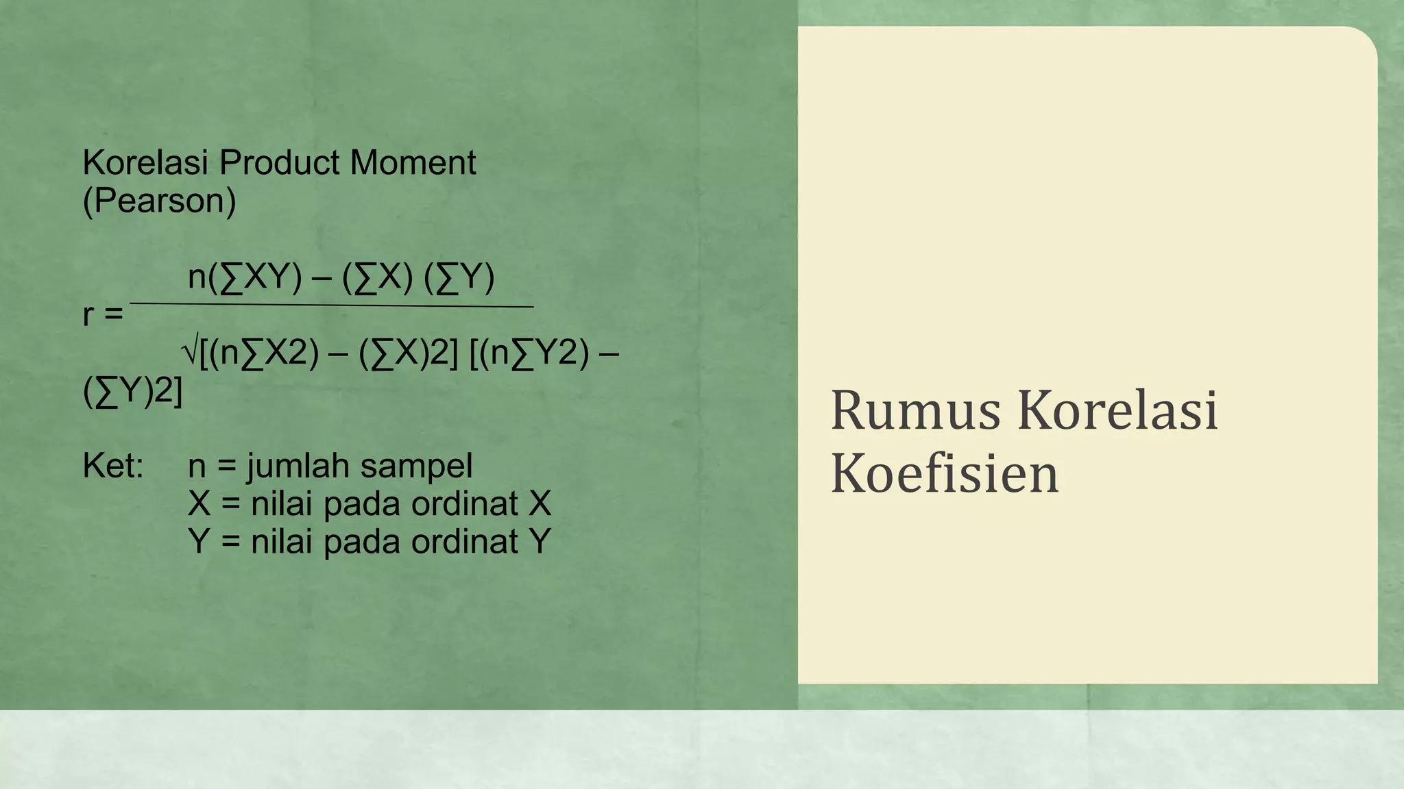 KORELASI LINIER SEDERHANA DAN REGRESI LINIEAR.pptx