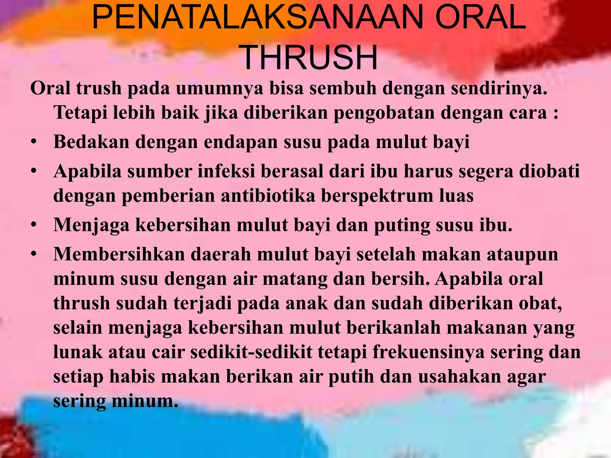 oral thrush | PPTX