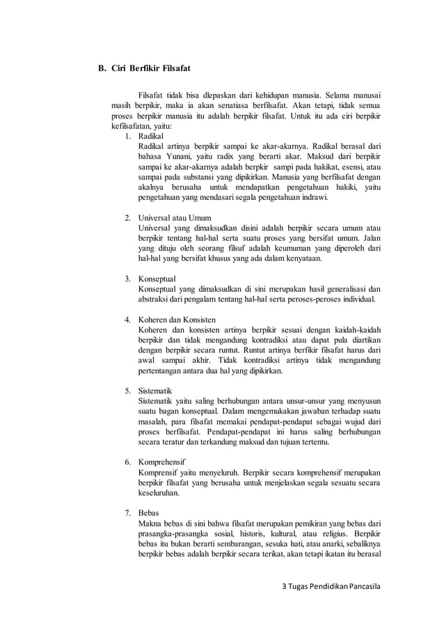 kelompok 5 pancasila sebagai filsafat tugas tik | PDF