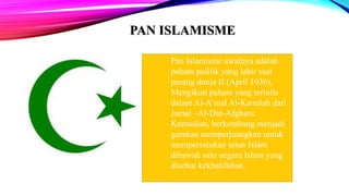 Kelompok 5 pan islamisme | PPTX