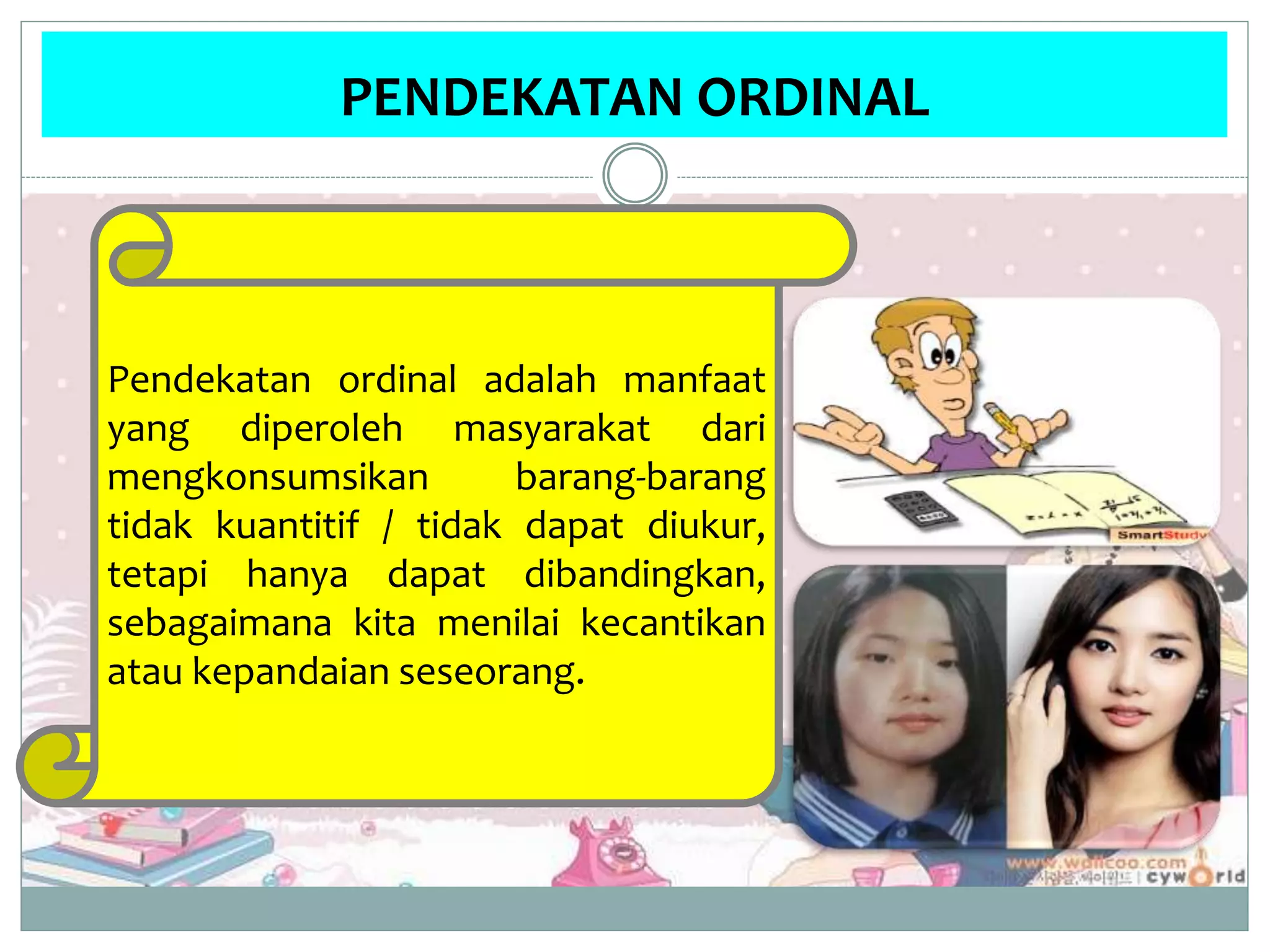 Kelompok 5 (pendekatan ordinal) | PPTX