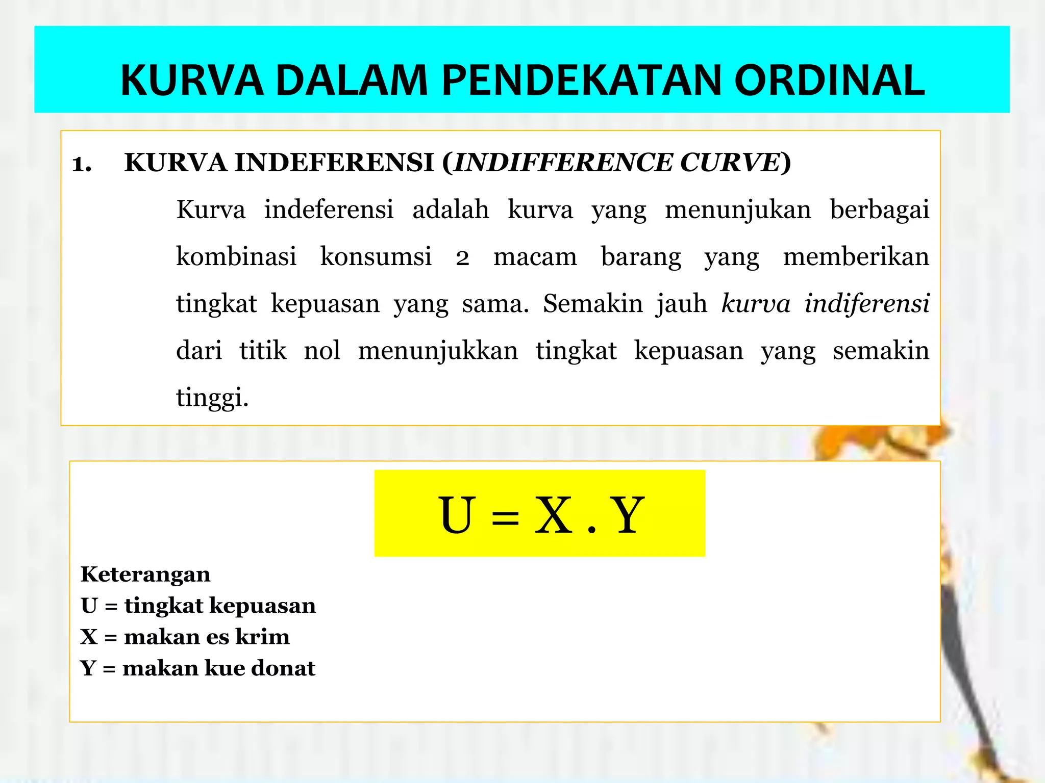 Kelompok 5 (pendekatan ordinal) | PPTX