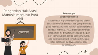 KONSEP DASAR MEMAHAMI HAK ASASI MANUSIA ATAU HAM | PPTX