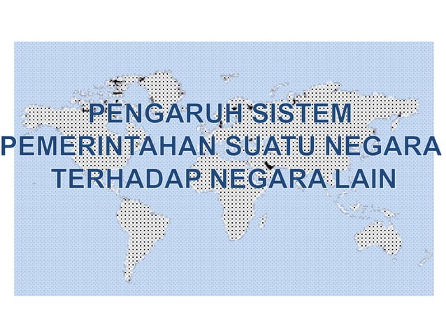 sistem pemerintahan | PPTX