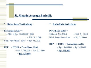Kelompok 5 ppt persediaan barang dagang | PPT