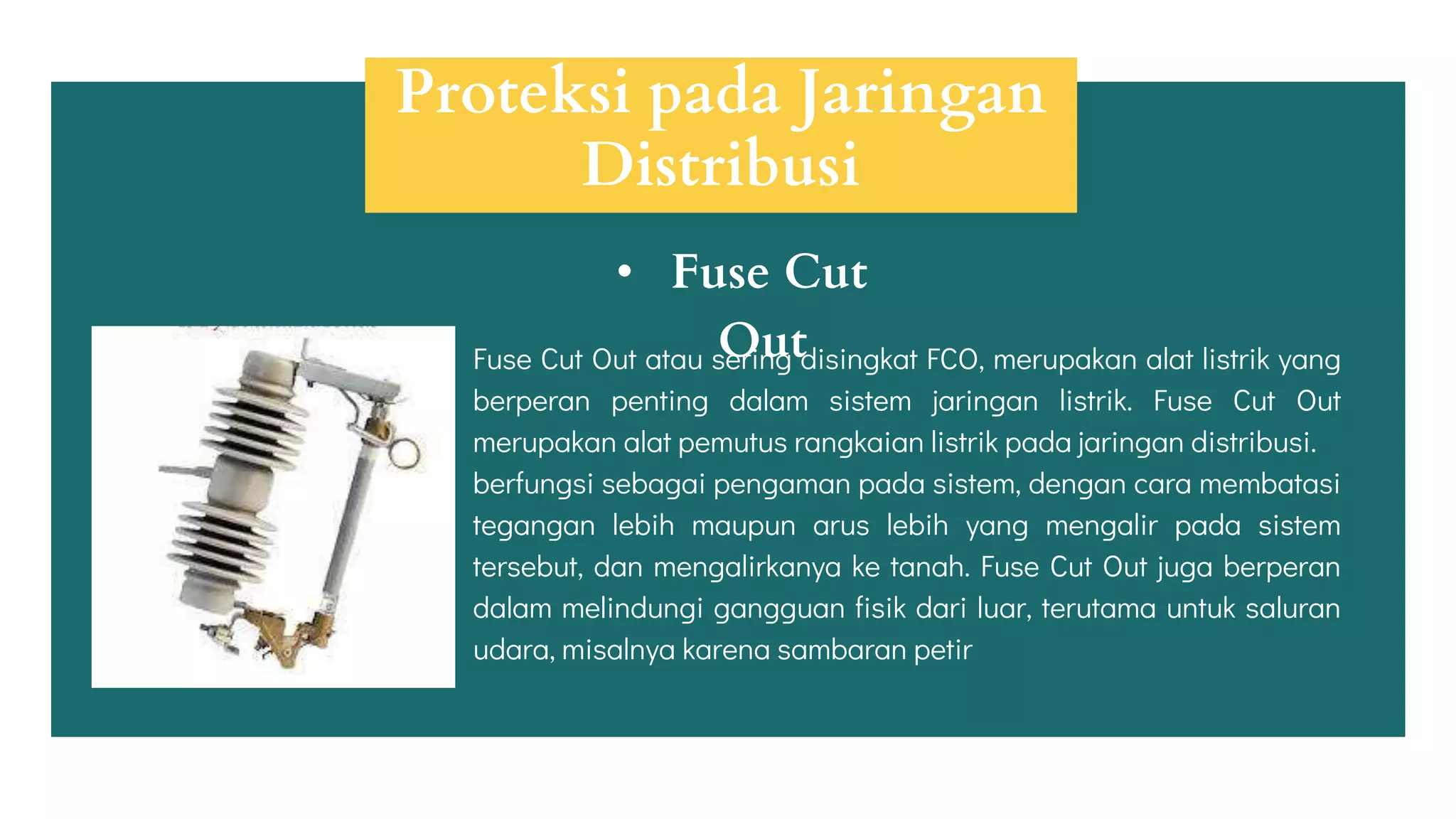 Sistem Proteksi SISTEM TENAGA LISTRIK | PPTX