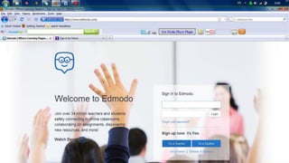 Kelompok 5 (tata cara e learning edmodo) | PPT