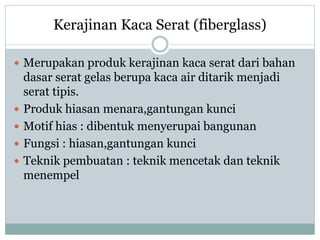 Kerajinan dari Bahan Keras.Kelompok 6 | PPTX