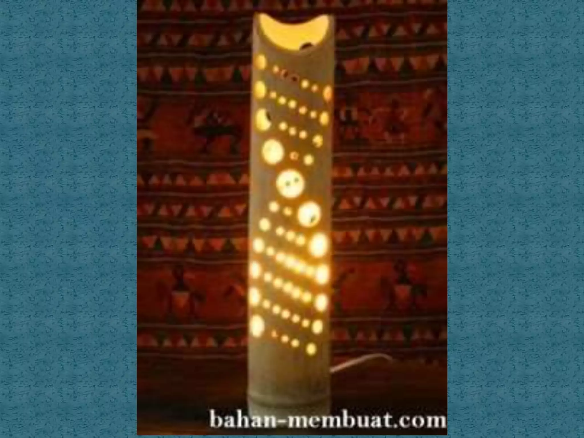 Kelompok 6 Lampu Hias dari Bambu | PPTX