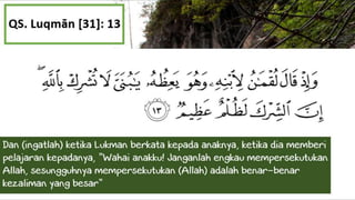 [KELAS XI] Al-Qur'an Hadits: Hidup Berkah dengan Menghormati dan ...