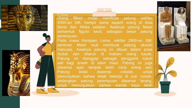 Rahmadeni (20020021).perkembangan seni rupa mesir kuno | PPT