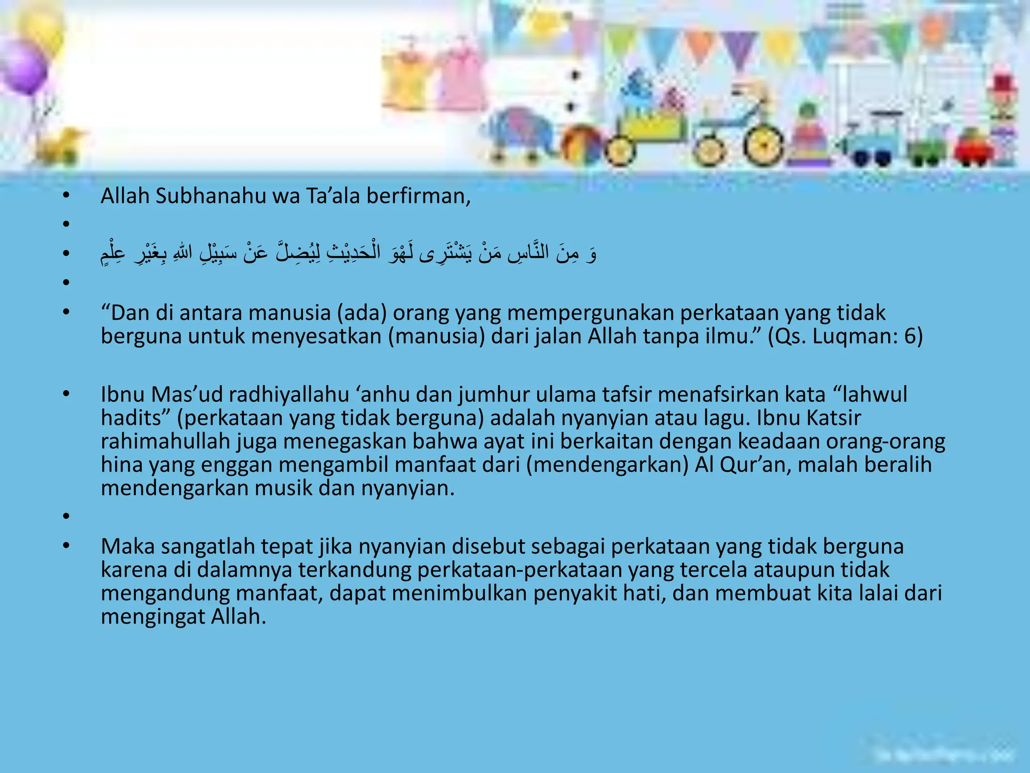 Hukum Musik dan Nyanyian dalam Islam.pptx Hukum Musik dan Nyanyian dalam Islam.pptx