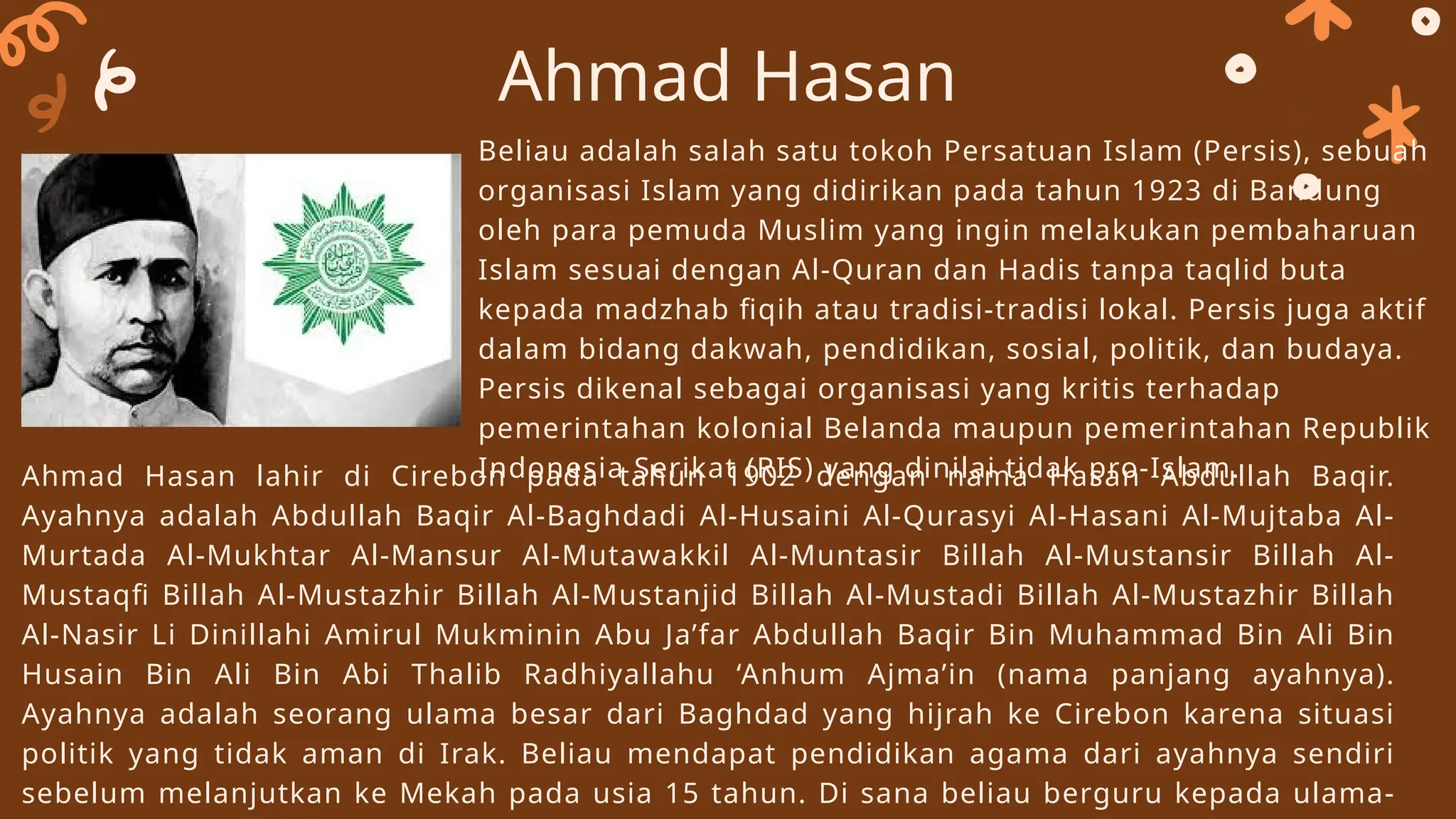 Tokoh tokoh pemikiran islam di Indonesia pptx | PPTX