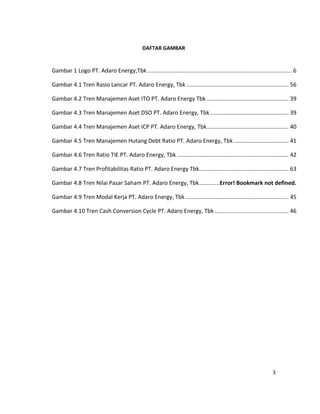 Paper analisis laporan keuangan - PT Adaro Energy Tbk | PDF