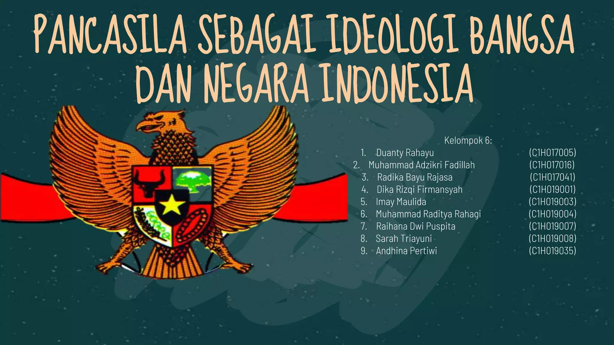 pancasila sebagai ideologi bangsa dan negara | PPTX
