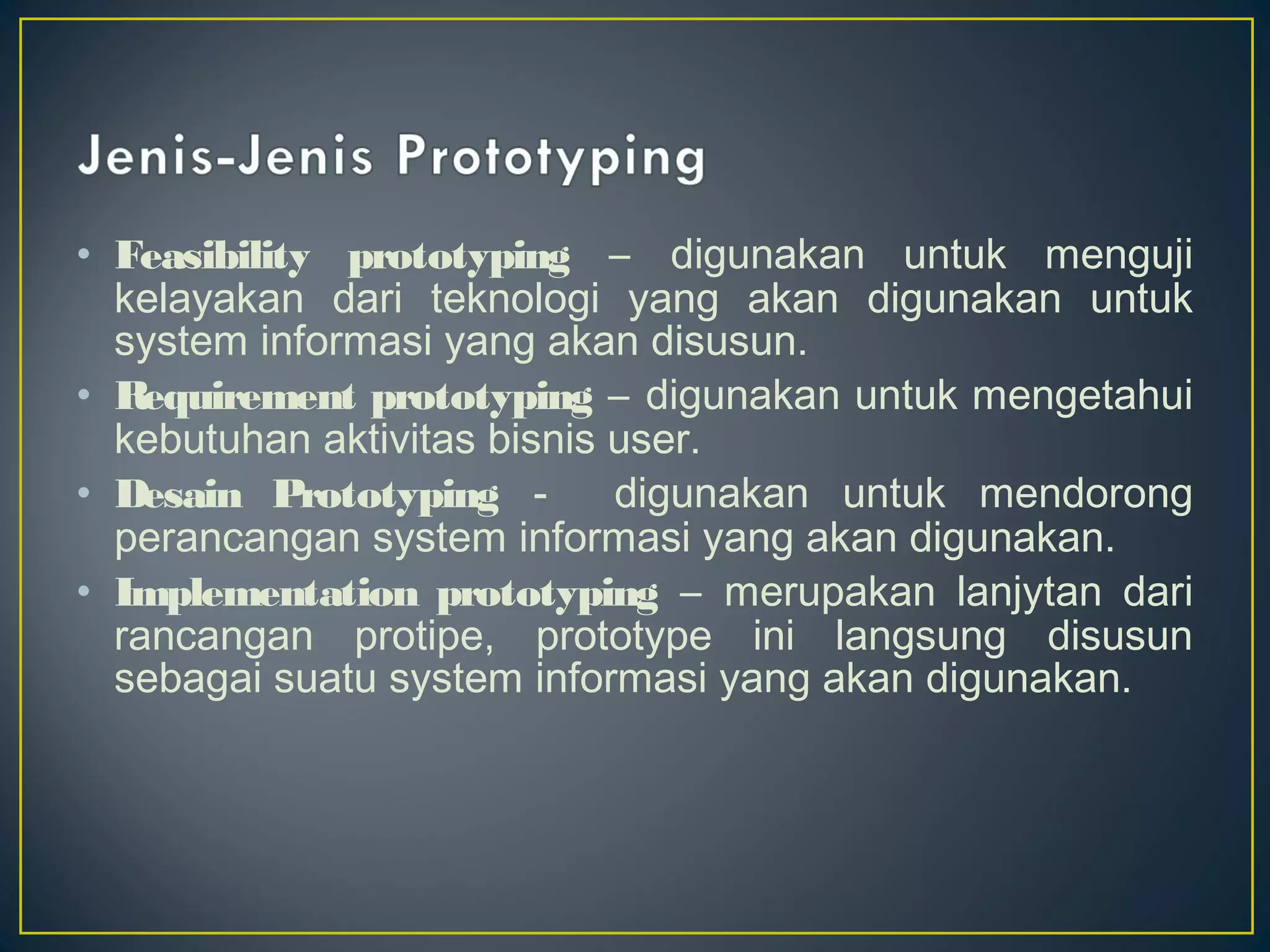 Kelompok 6 prototipe | PPT