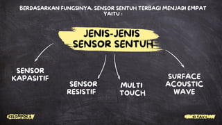 Kelompok 6 - Sensor Sentuh Pengertian, Cara Kerja | PDF