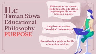 Aliran Filsafat Pendidikan Klasik Indonesia | PPT