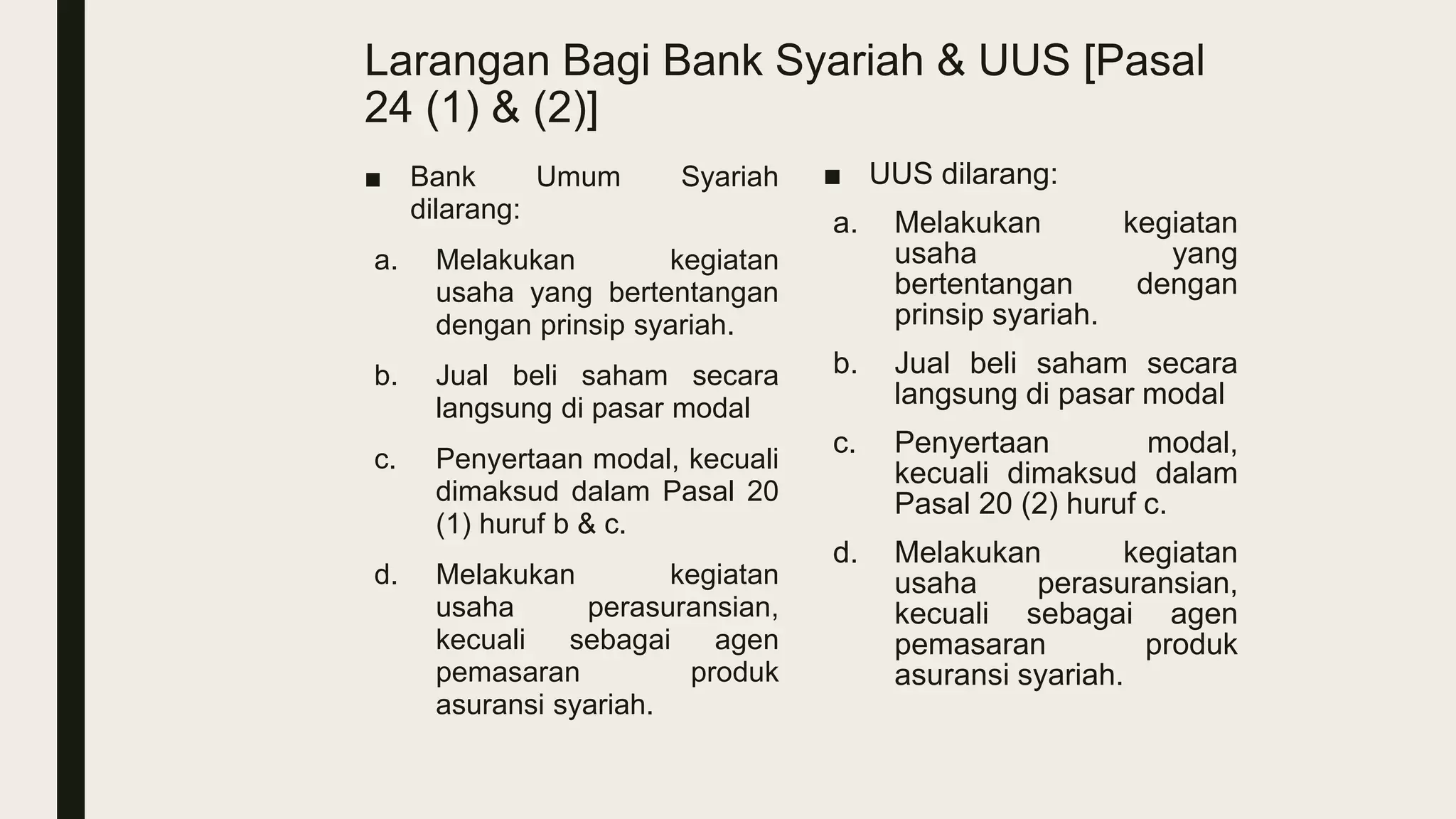 Syariah Islamic Bank | PPTX