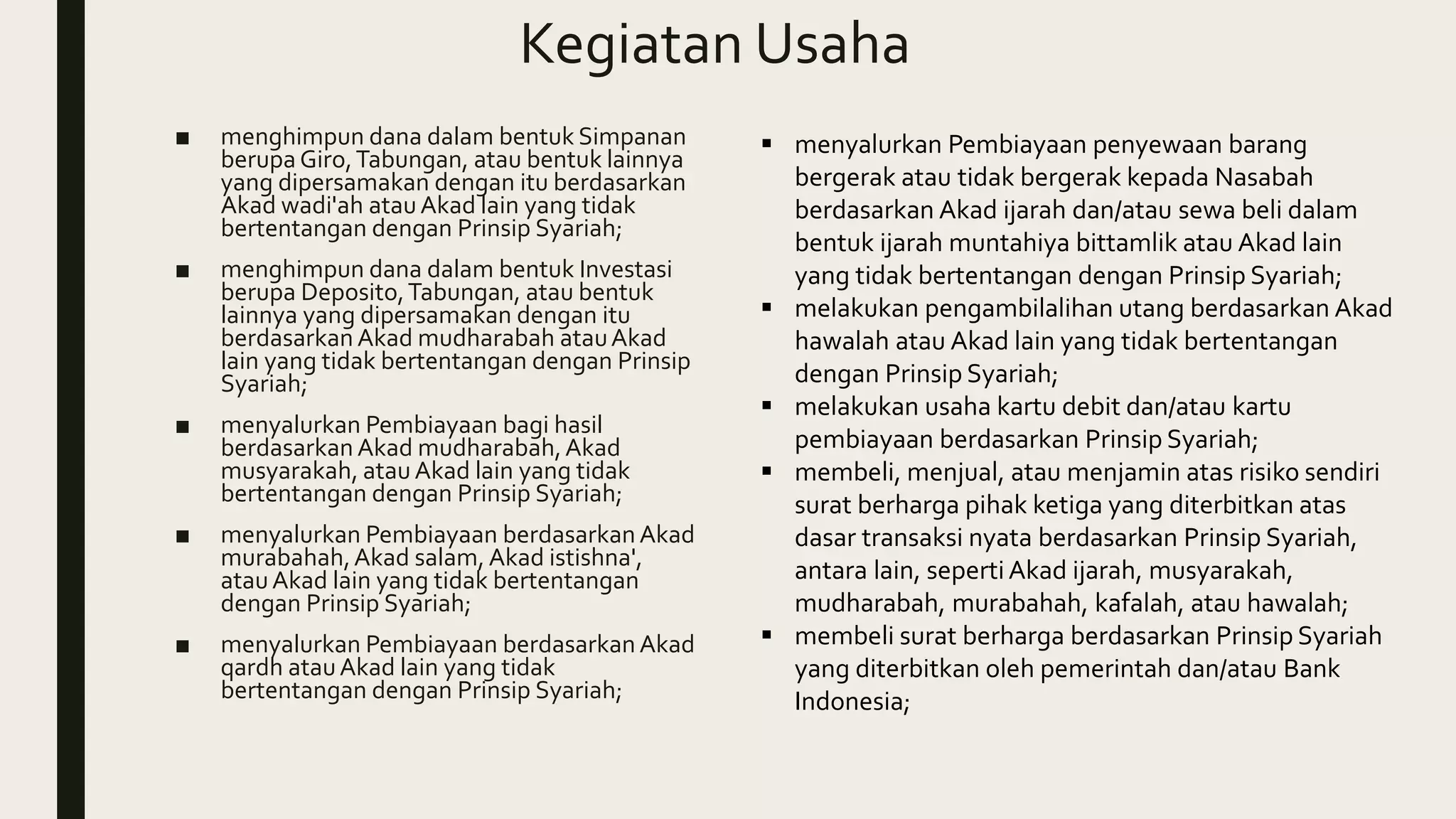 Syariah Islamic Bank | PPTX