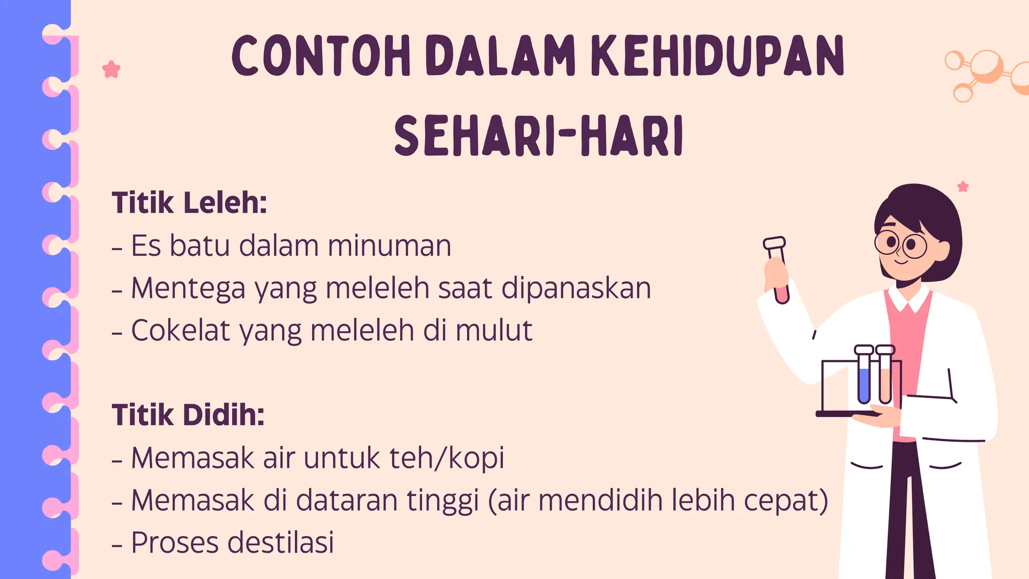 Kelompok 6 tugas presentasi kimia mengenai titik leleh dan titik didih ...