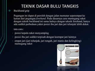 BULU TANGKIS / BADMINTON | KELOMPOK 6 [SMAN 3 SKA] | PPT