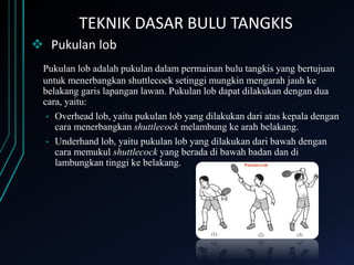 BULU TANGKIS / BADMINTON | KELOMPOK 6 [SMAN 3 SKA] | PPT