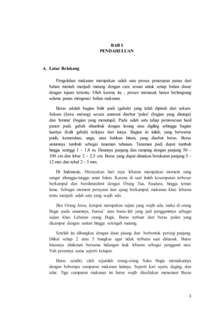 PENGOLAHAN DAN PENGAWETAN PANAS BASAH PADA BURASA MENGGUNAKAN SANTAN ...