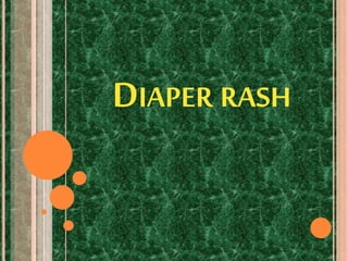 diaper rash | PPTX