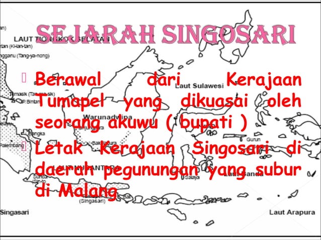 Kelompok 6 kerajaan singasari | PPT