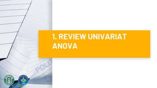 APG Pertemuan 7 : Manova (2) | PPTX