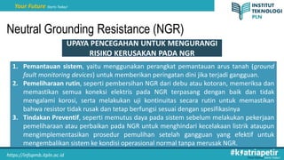 Neutral Grounding Resistance (NGR) in the Transformer | PPTX