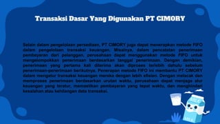 Pemrosesan Data Elektronik Pada PT Cimory | PPTX
