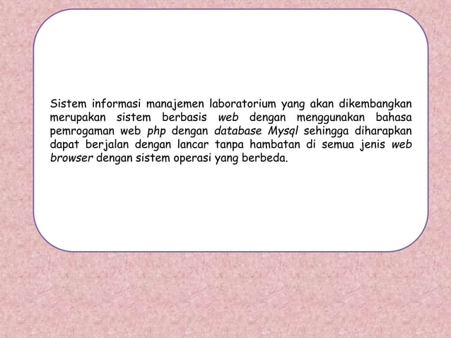 pengelolaan laboratorium | PPTX