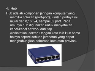 Perangkat Jaringan | PPTX